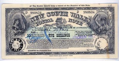 Postal Note - National Trust