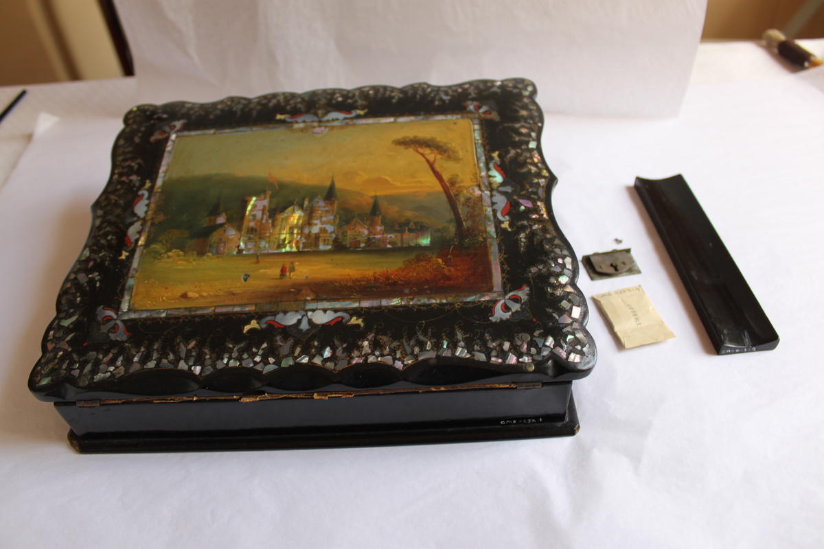 Box, writing - National Trust